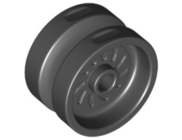 6327048: Джанта 18 x 12 mm с кръстат отвор и пъпка [6327048; 6104403]